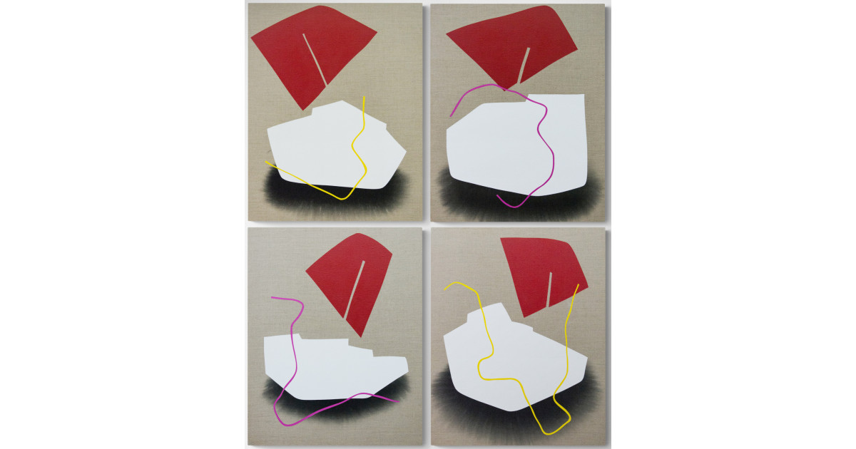 Red and White Blocks » Oeno Gallery