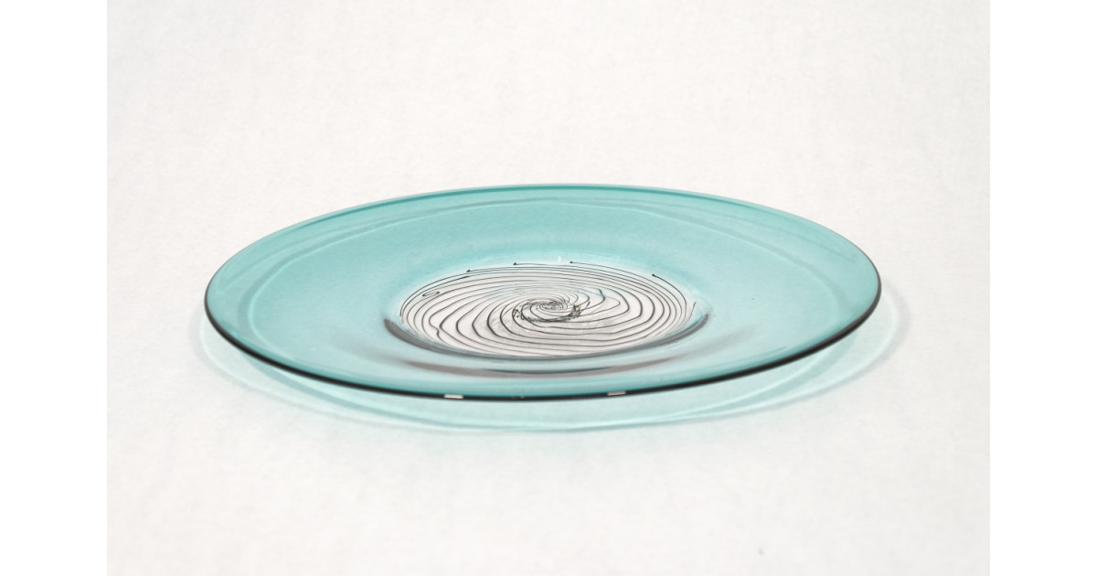 Incalmo Platter Aqua/Black » Oeno Gallery