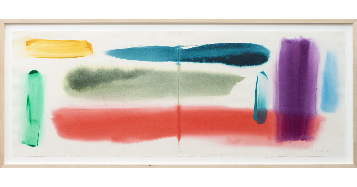 Western Sky Emma Lake (Diptych) » Oeno Gallery
