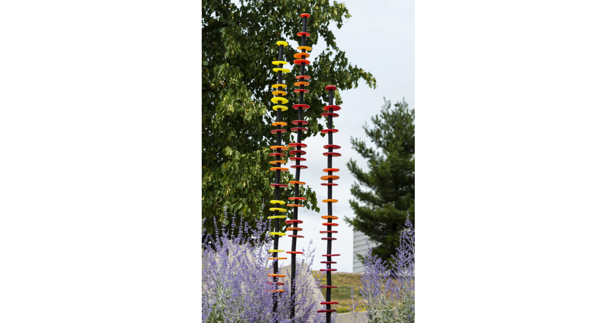 Shifting Light Grove of 3, Red, Orange, Yellow » Oeno Gallery